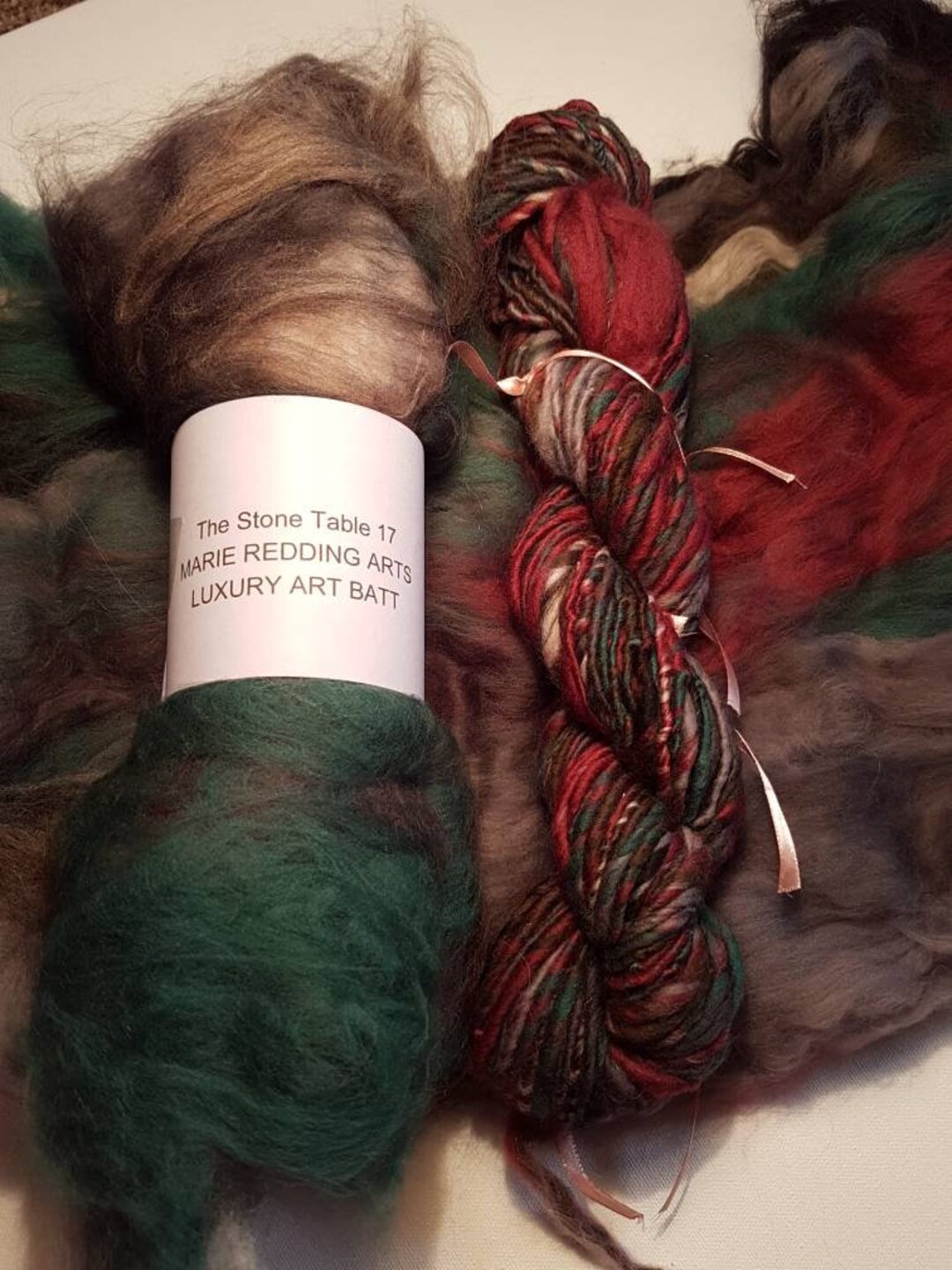 Narnia Art Yarn: Handspun Luxury Knitting Crochet Yarn, "the Stone ...