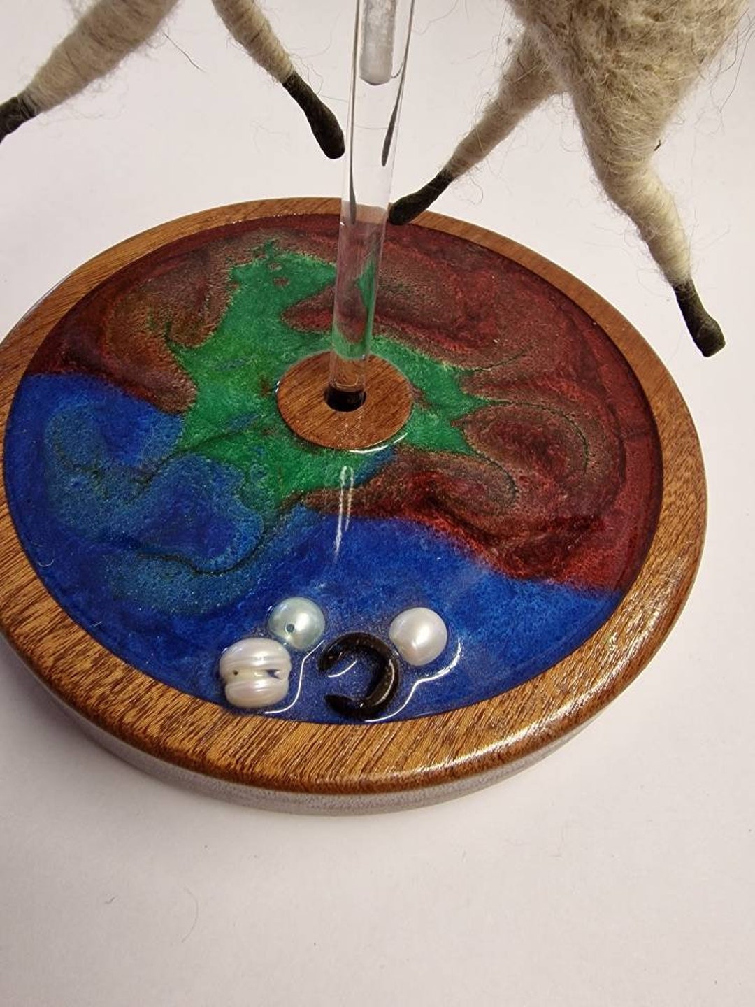 Felt Model Stand 6 Inch Round / Felting Seascape / Armature Stand ...