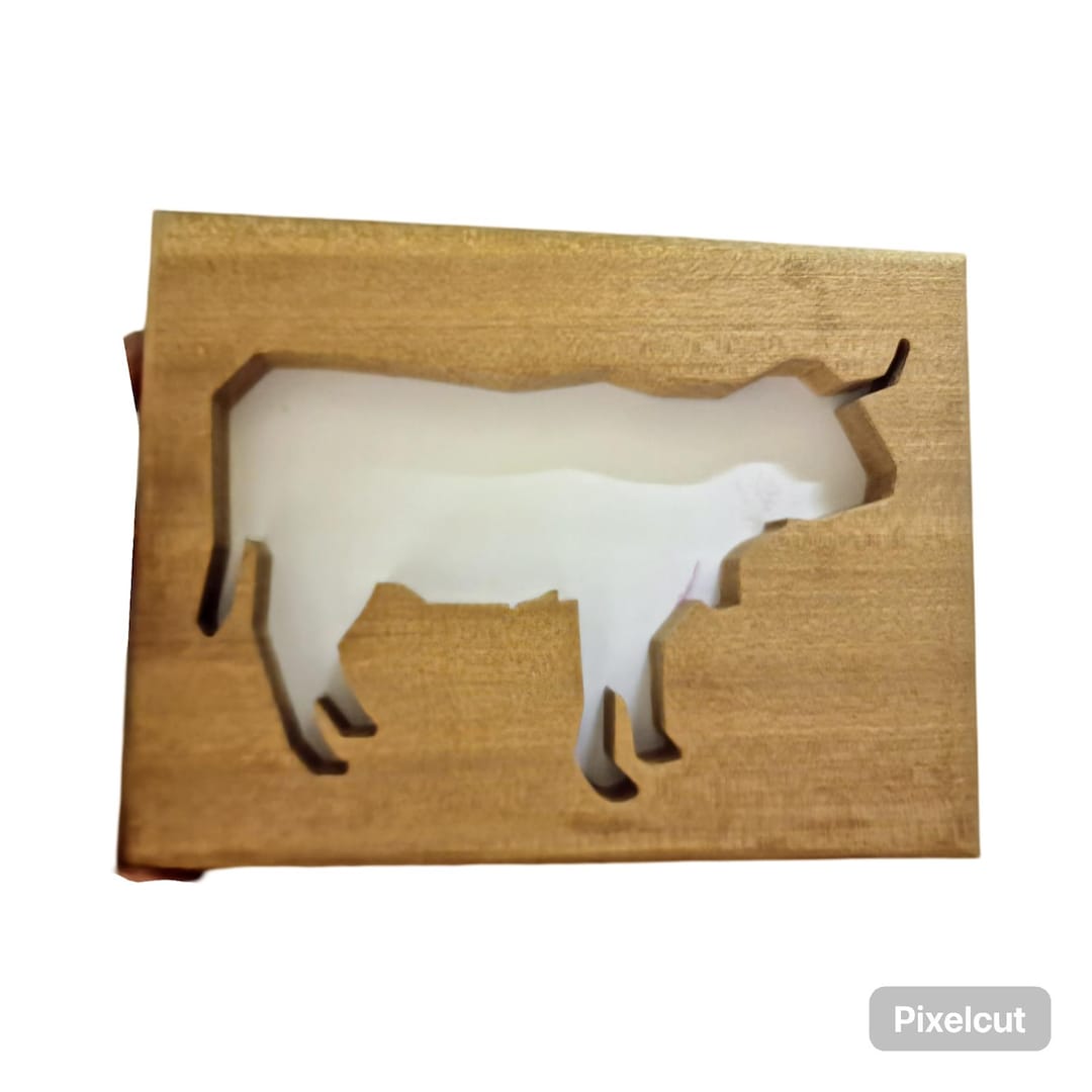 Highland Cow Template / Wooden Template / Needle Felting Template ...