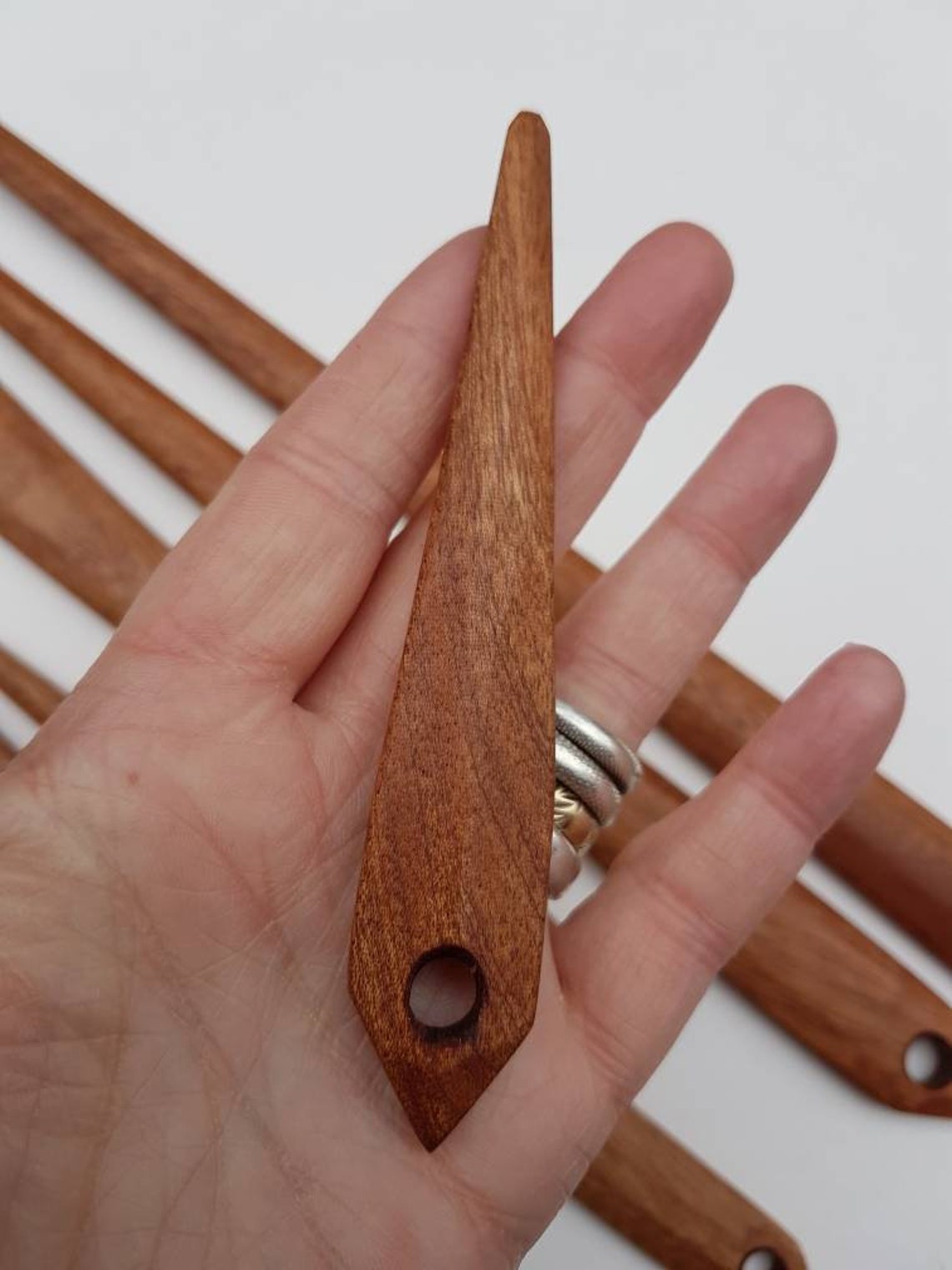 Wooden Weaving Needle / Naalbinding / Tapestry Needle / | Etsy