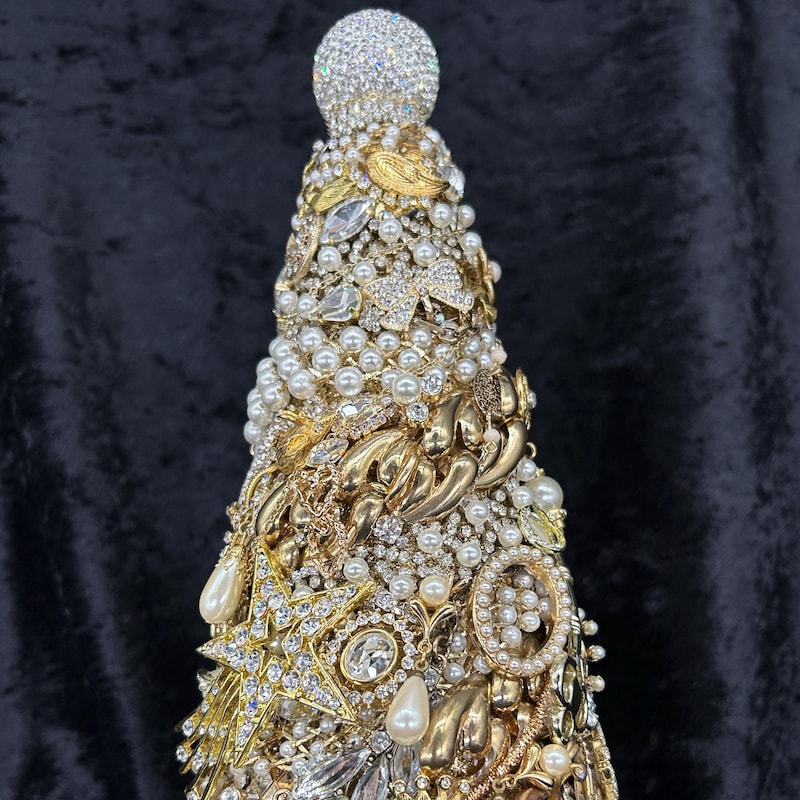 Jeweled Cone Tree - Etsy