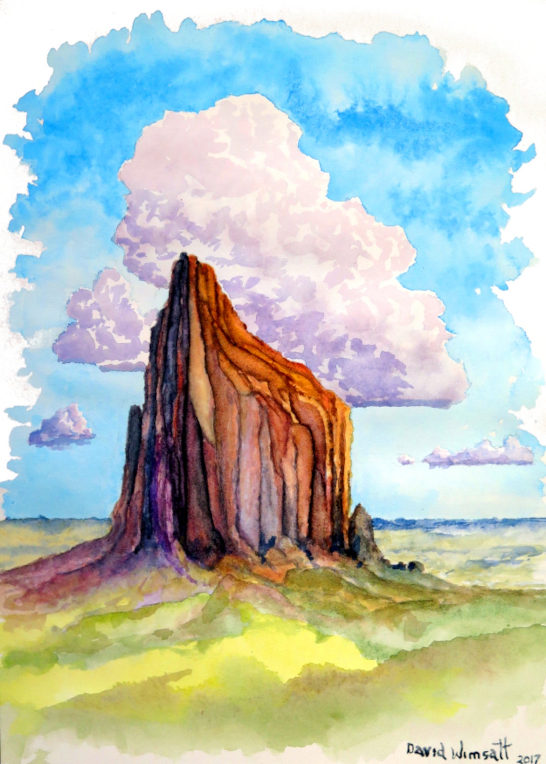 Fine Art Print: Shiprock New Mexico 12" X 18" - Etsy