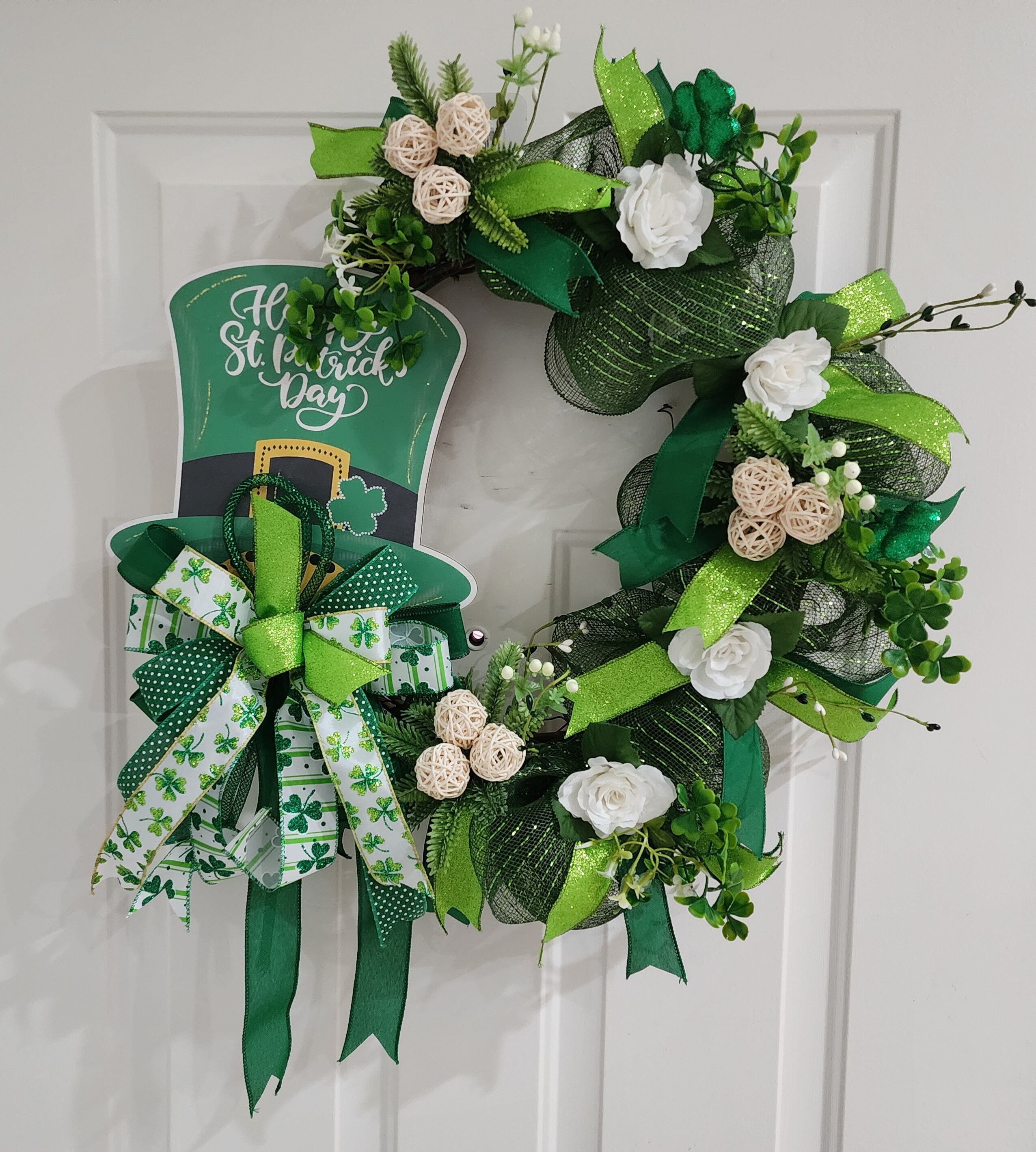 St. Patrick's Day Wreath, Irish Wreath, St. Paddy's Day Wreath ...