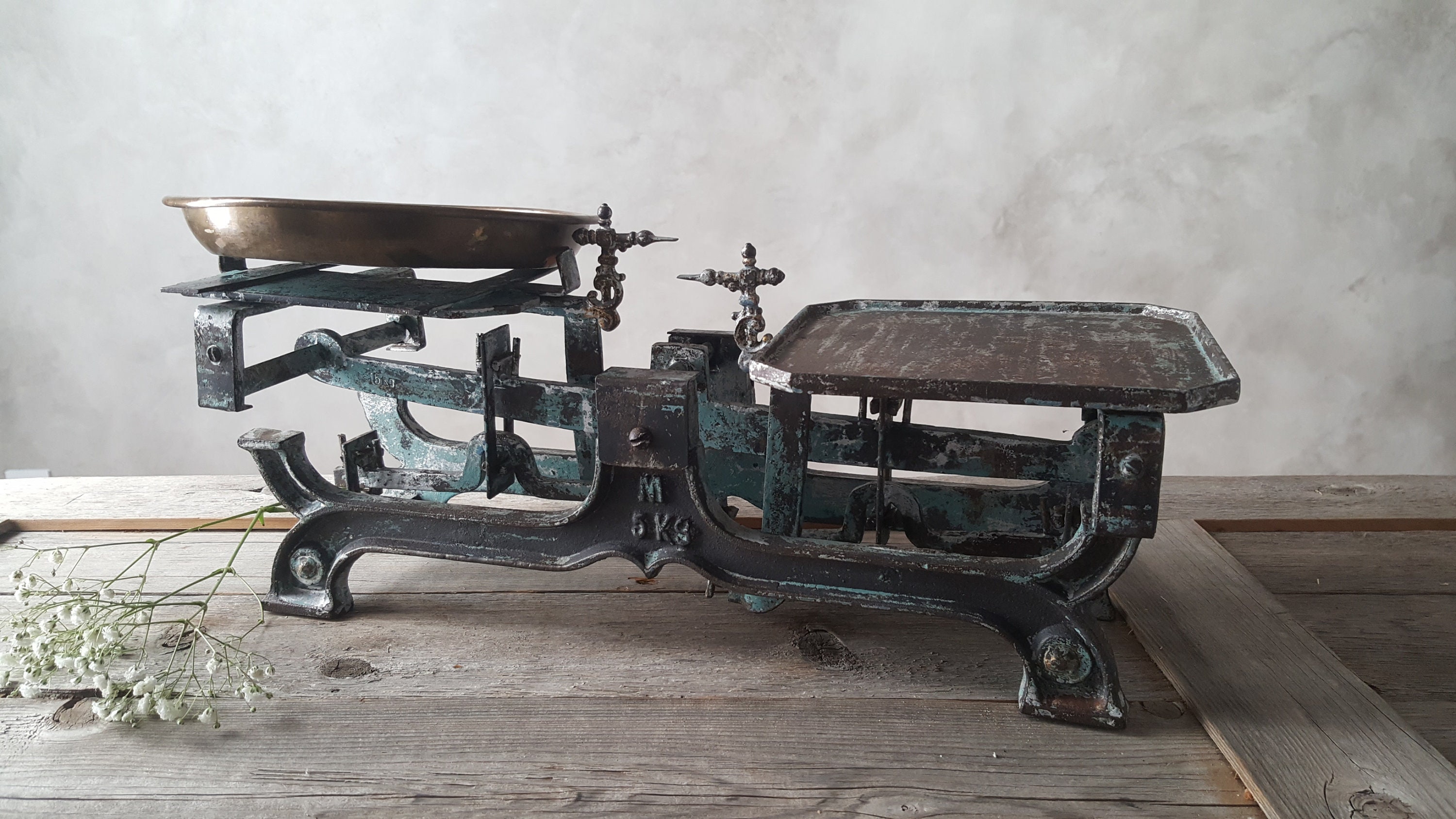 Antique Kitchen Scale,iron Kitchen Scales,scale Kitchen,counter Scale ...