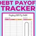 Debt Payoff Tracker | Printable Goal Tracker | Planner Pages | Debt ...