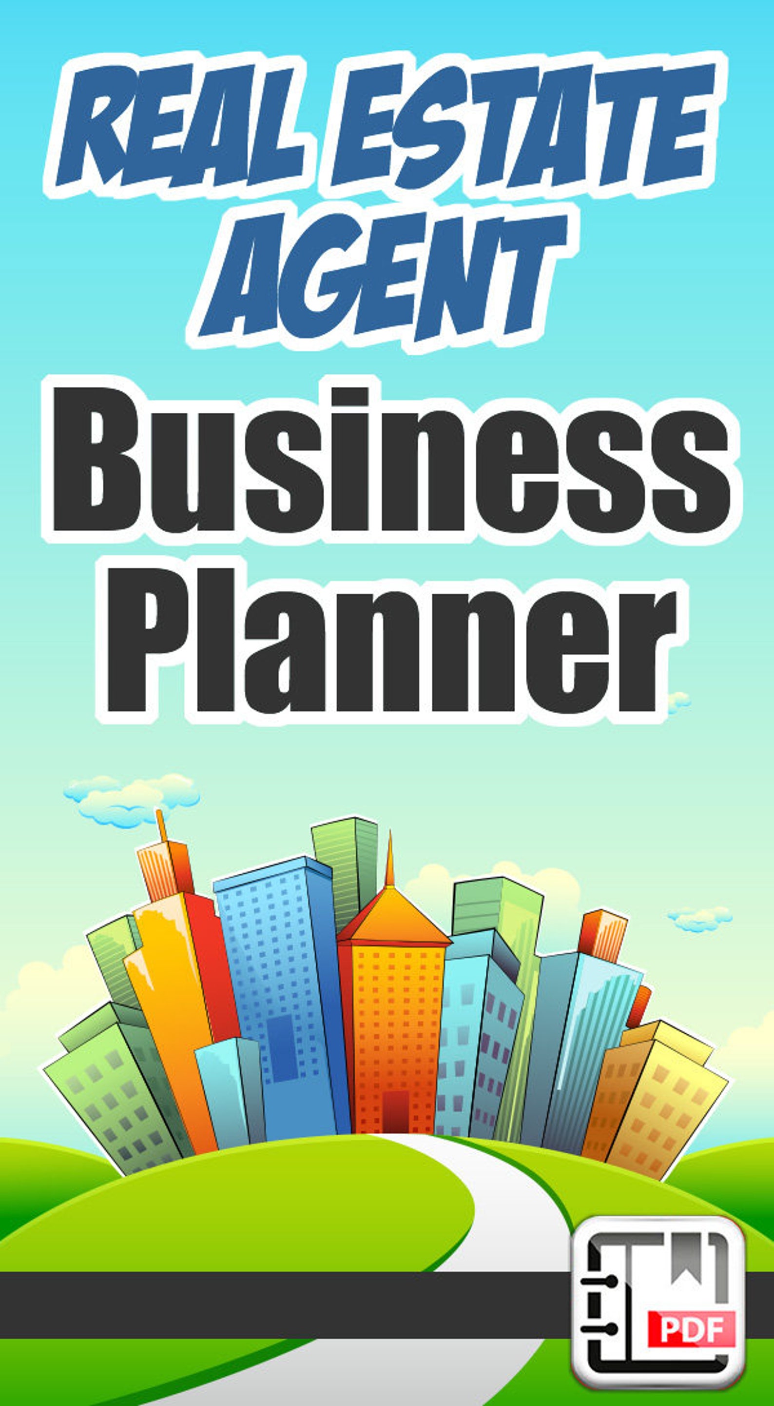 Real Estate Agent Planner, Agenda Calendar, Goal Setting, Printable PDF ...