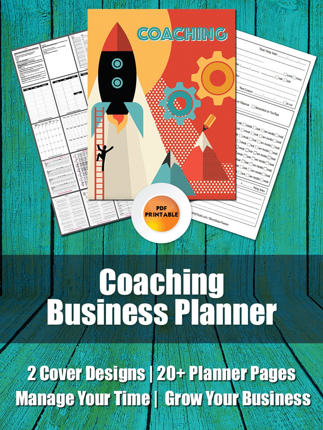 Coaches Planner | Business Planner for Life, Business, Fitness ...