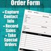 Order Form for Creative Products Companies | Custom Business Forms, for ...