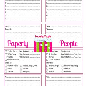 Video Creator Form, Youtube, Video Planner, Content Blogger Vlogger ...