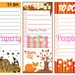Fall to Do List Printable, Autumn to Do Lists, Planner Inserts ...