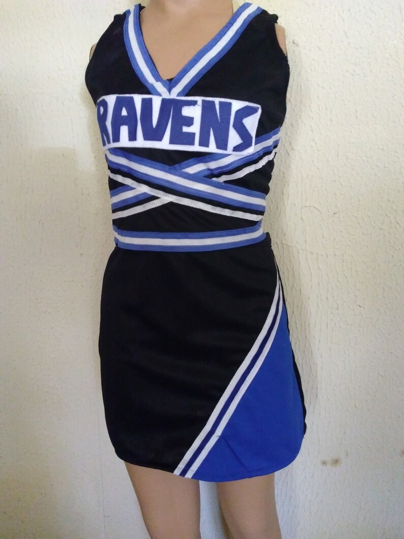 Ravens One Tree Hill Blue Cheerleader Uniform Football Game - Etsy