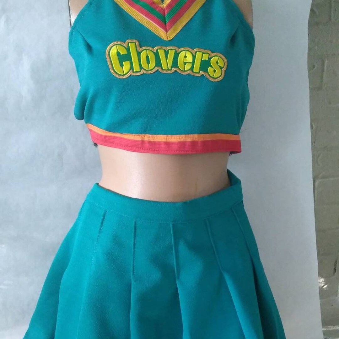 Clovers Bring It on East Compton Turquoise Blue Cheerleader Uniform ...