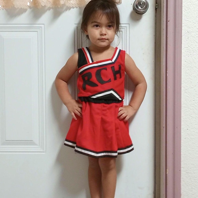 Red Cheerleading Costume - Etsy