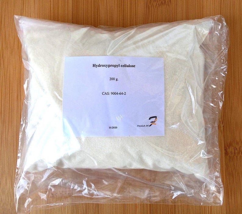 Hydroxypropyl Cellulose Pure Powder 9004-64-2 - Etsy