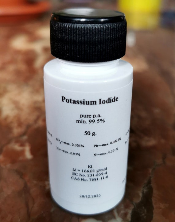 Potassium Iodide 99.5% Pure P.a. Powder 7681-11-0 | Etsy