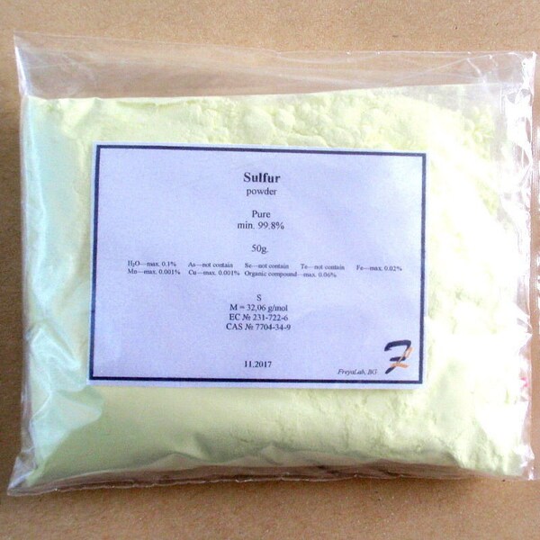 Sulfur - Etsy