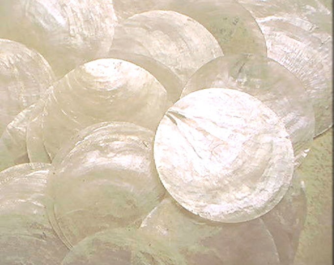 Vintage Mini Capiz Shell Shades, Set of 4 - Etsy