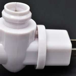 Night Light Base / Socket / Plug - Choice of Standard Switch, Sensor or ...