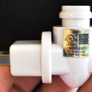 Night Light Base / Socket / Plug - Choice of Standard Switch, Sensor or ...