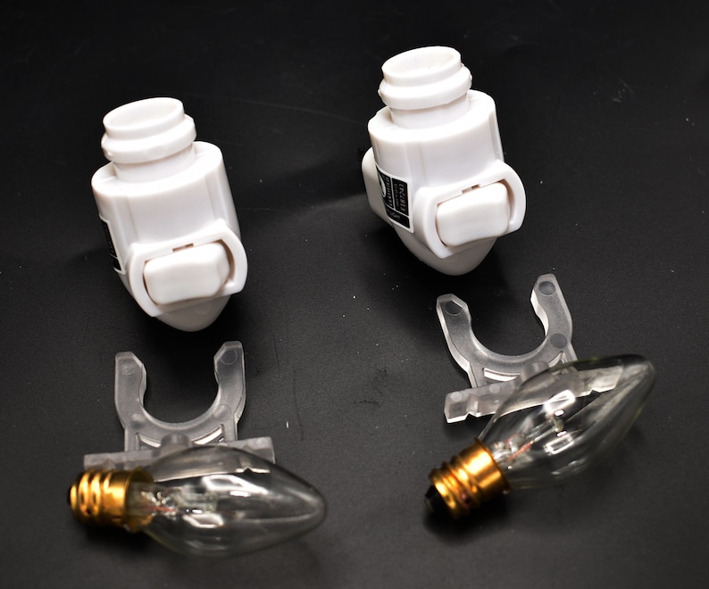 3 Pack: Night Light Base Set - Standard On/off Switch - Complete With ...