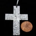 Large Engraved Cross Necklace Cross Faith Jewelry Large Cross Western ...