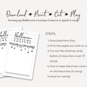Halloween Printable Costume Contest Halloween Printables Halloween ...