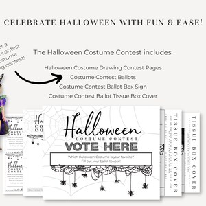 Halloween Printable Costume Contest Halloween Printables Halloween ...