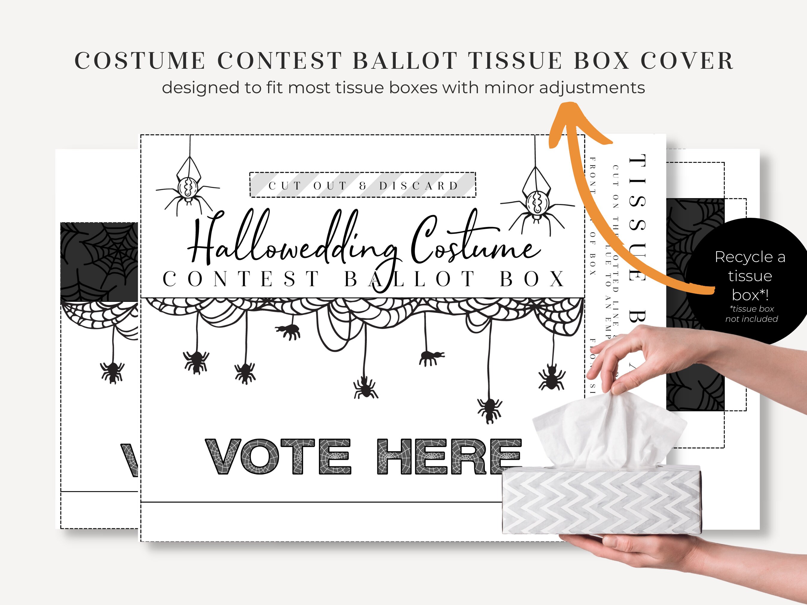 Hallowedding Printable Costume Contest Halloween Wedding - Etsy