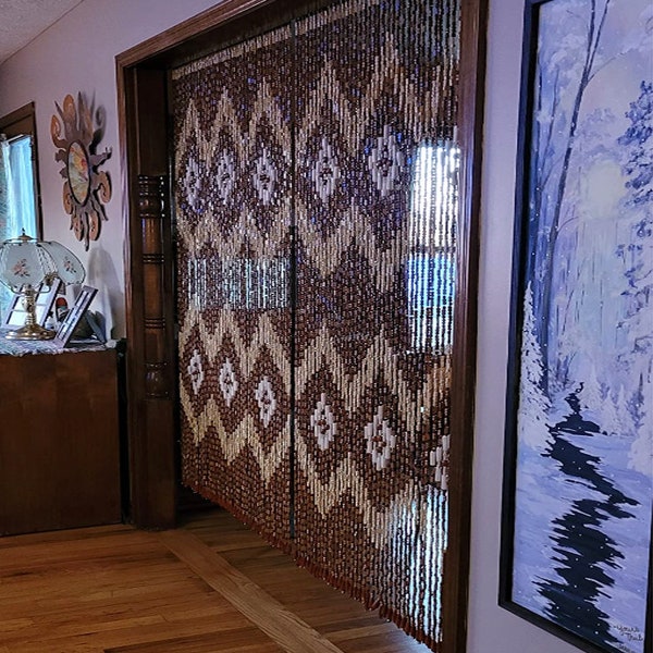 Wood Bead Curtain - Etsy