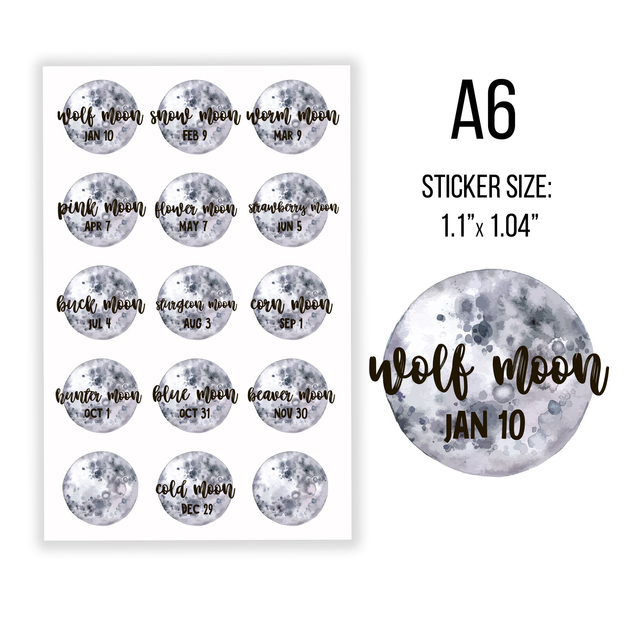 Native American Moon Names