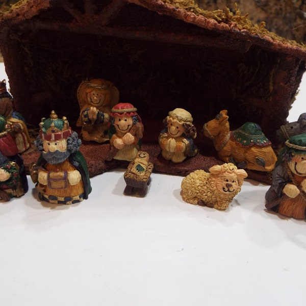 Miniature Nativity - Etsy