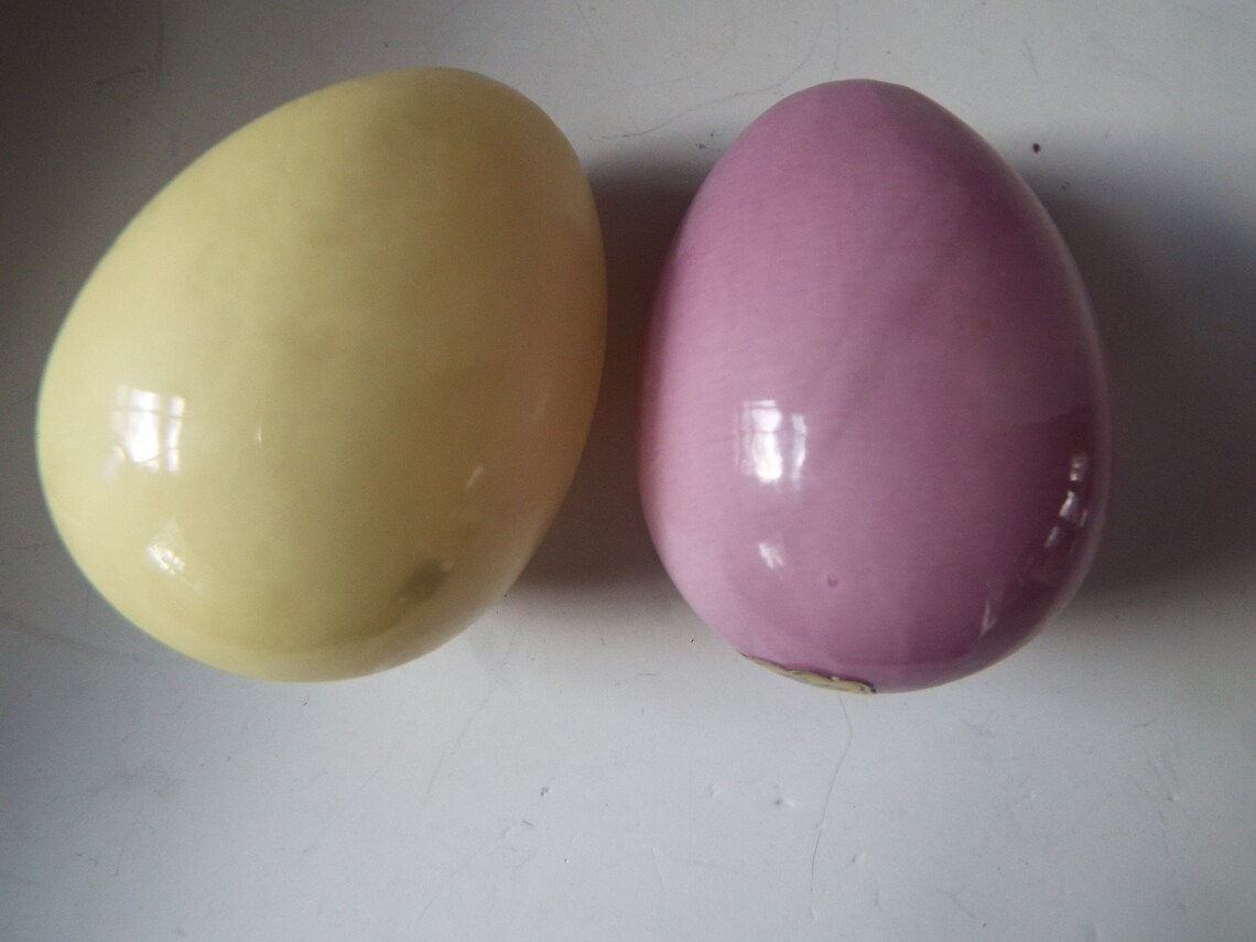 Set of 4 multi color pastel alabaster marble eggs hand carved | Etsy