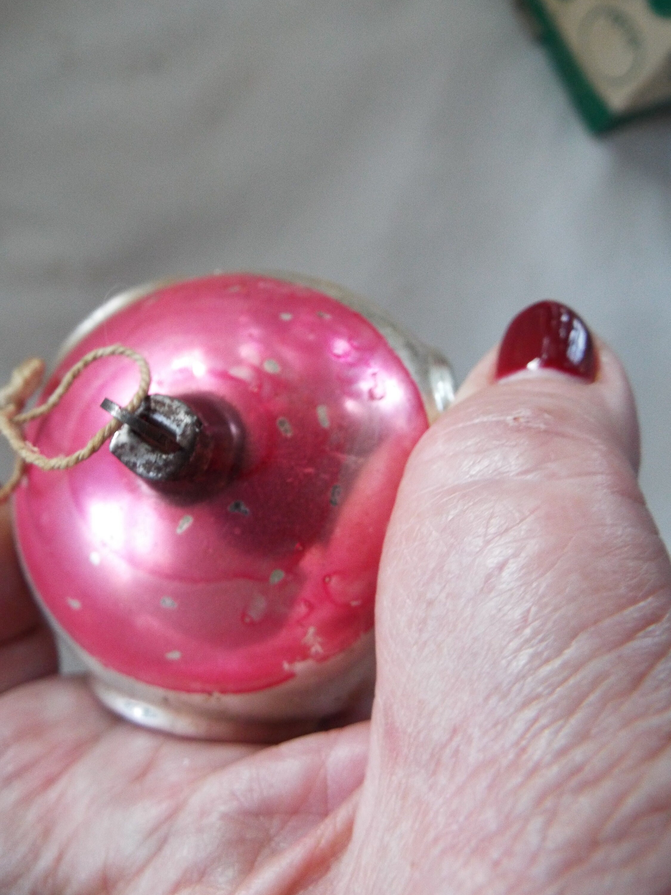 Vidrio de mercurio triple sangría reflector rosa plata adorno - Etsy España