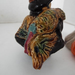 Thanksgiving Pilgrim Clay Miniature Figurines Hand Sculpted Hand ...