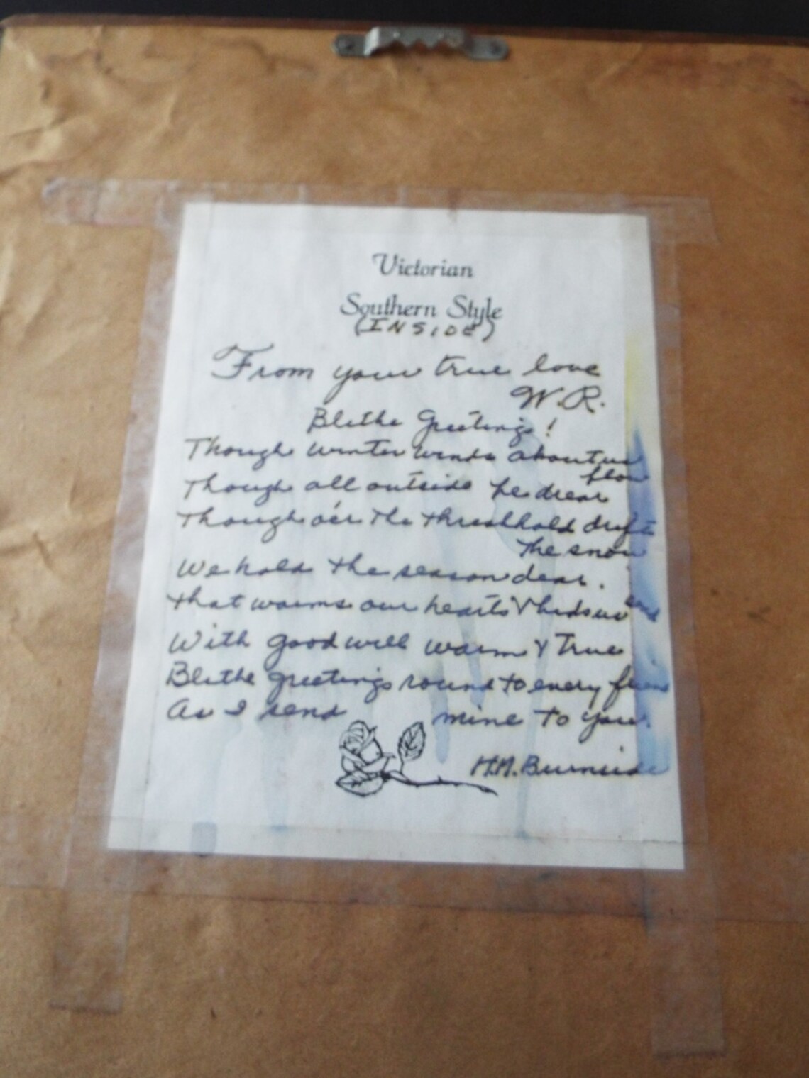 Antique 1910 Embossed Christmas Card Roadster Car Holly Gold - Etsy