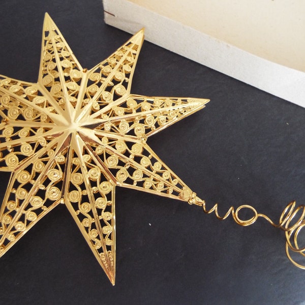 Star of Bethlehem Tree Topper - Etsy
