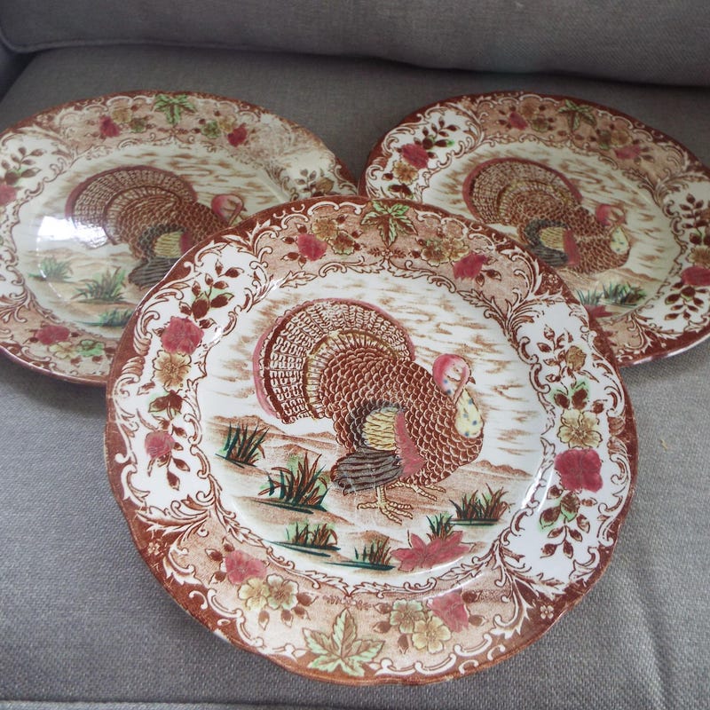 Turkey Plates - Etsy
