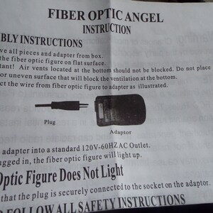 12" Kurt Adler Angel Tree Topper Fiber Optic Lace Dress Porcelain Face ...