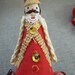 Paper Mache Red Toy Soldier Ornament Retro Japan 1969 Hand Made Kitschy ...