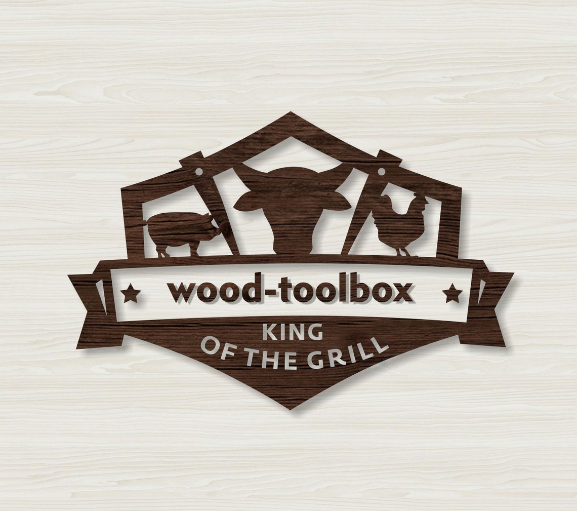 Sign Barbecue Vector Files SVG DXF CDR. Patterns for | Etsy