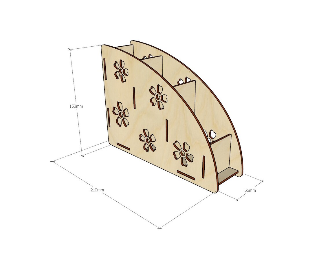 Laser cut file Files for laser Stand for remotes | Etsy