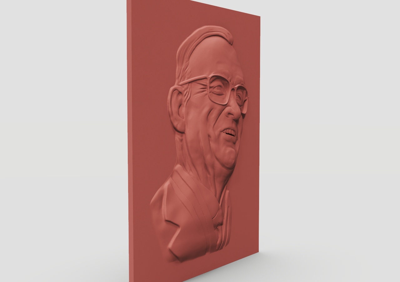 Custom Bas Relief Portrait 3d Model STL From One Picture. Custom Order ...