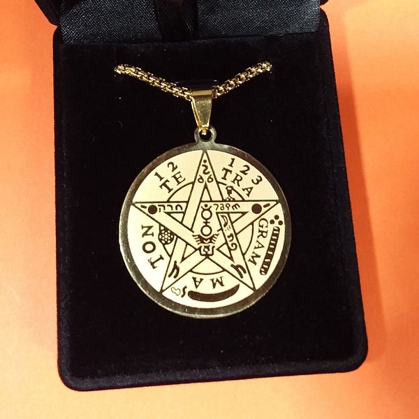 Pentagram Pendant - Etsy