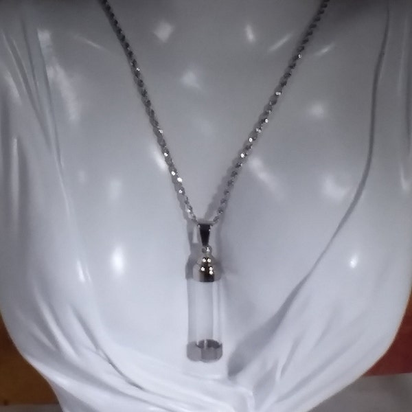Vial Necklace - Etsy
