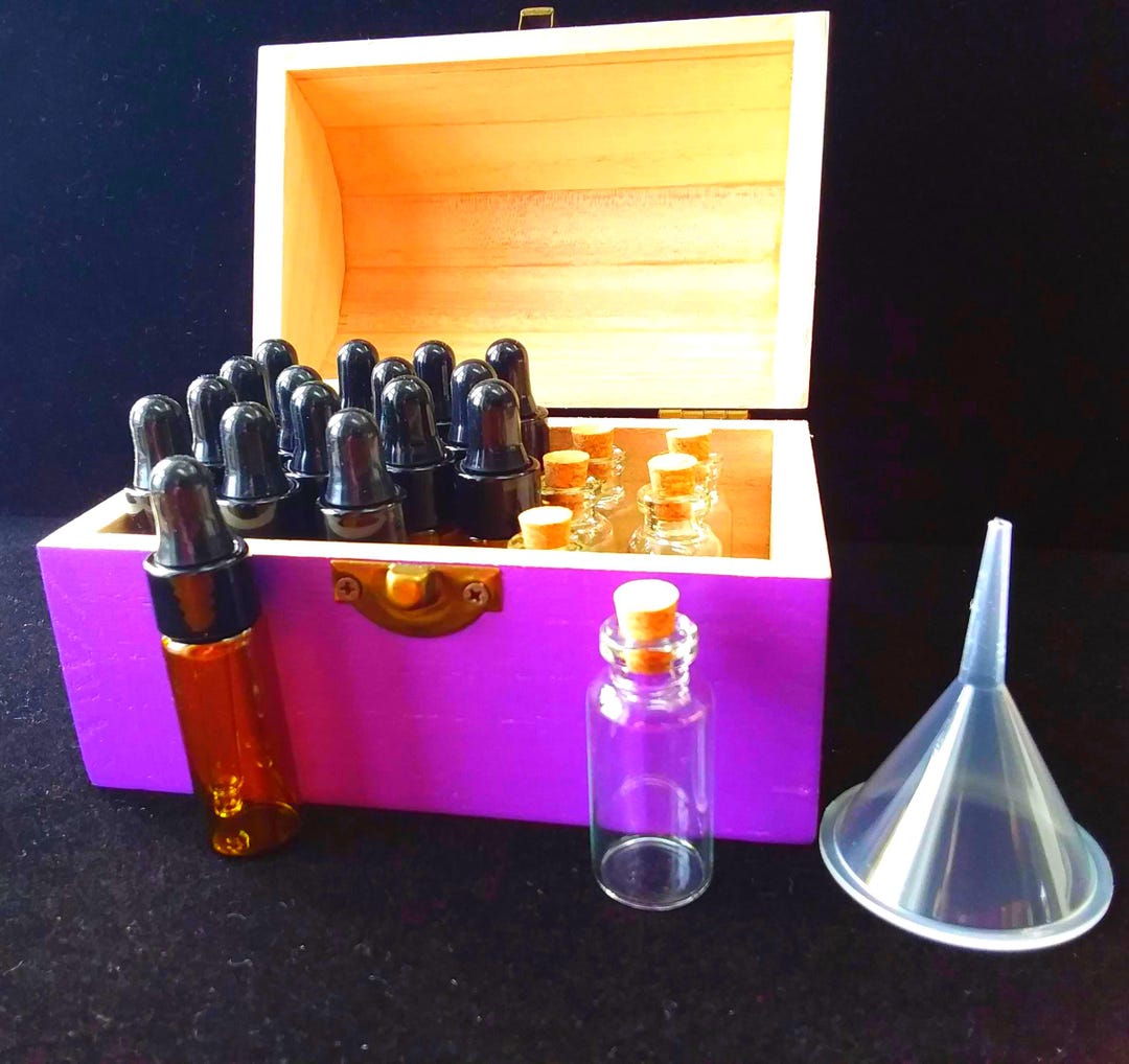 DIY Potion Kit by the Healing Gypsy* 12 Empty Amber Dropper Bottles ...