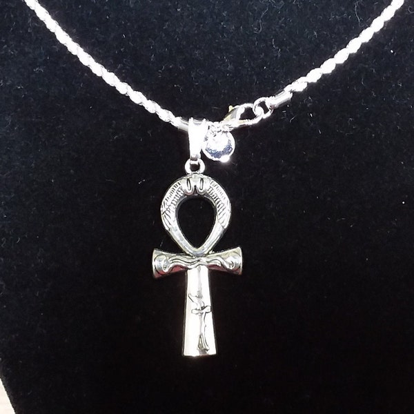 Silver Ankh Necklace - Etsy
