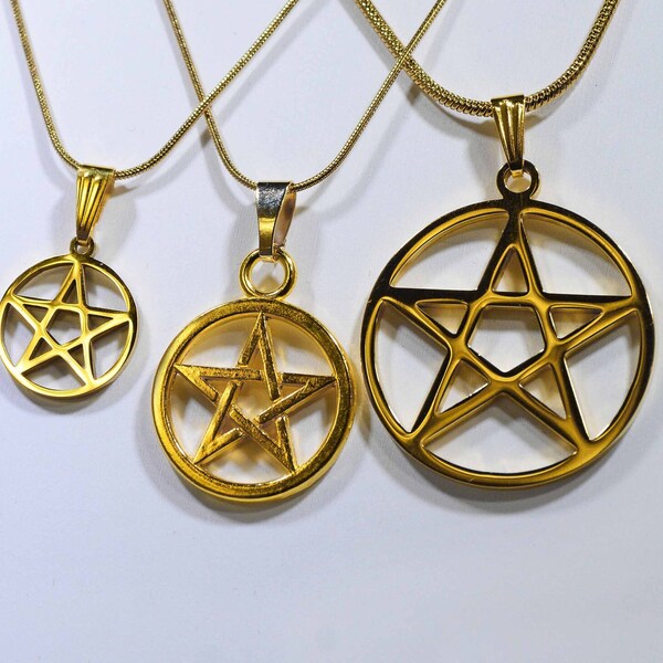Pentacle Charm - Etsy