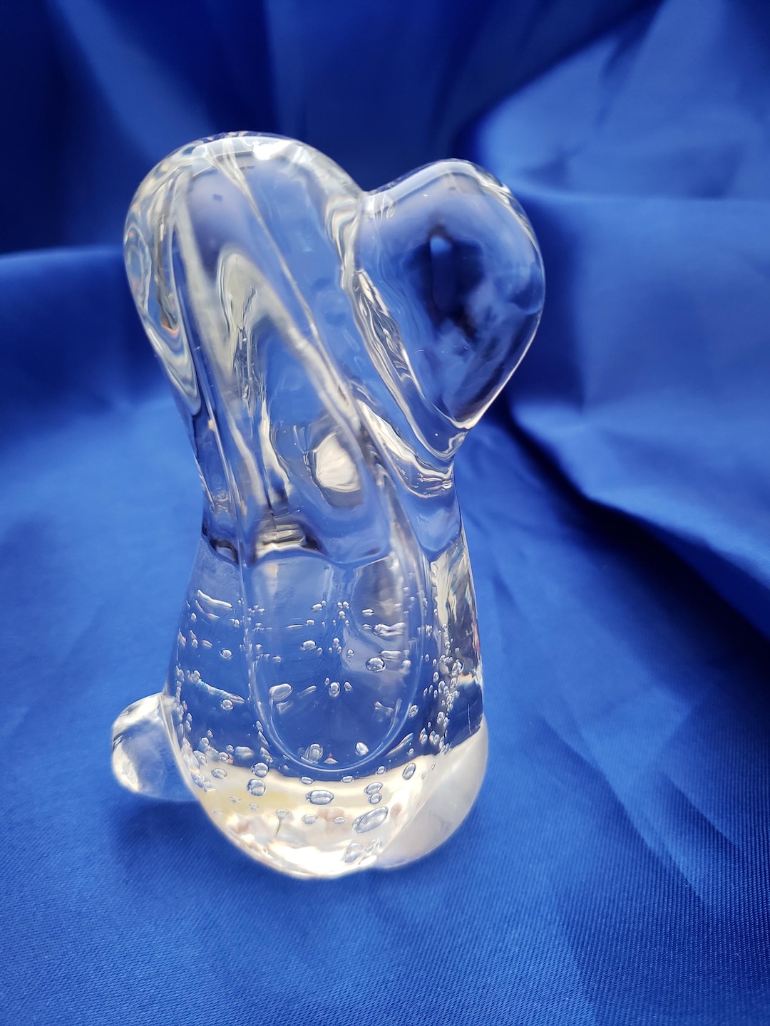 Hand-blown Glass Hound Dog - Etsy