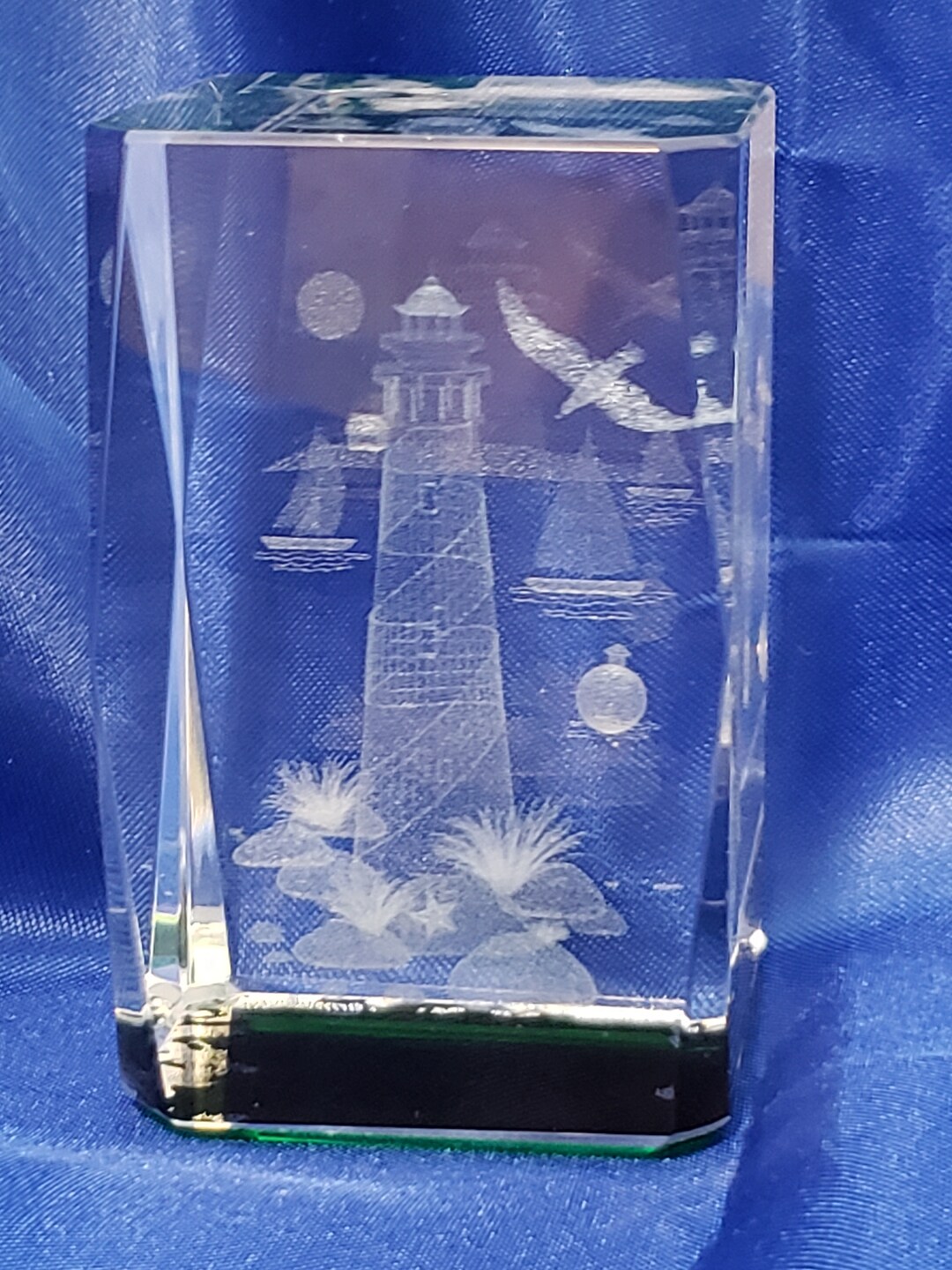 Laser Etched Lighthouse Paperweight - Etsy