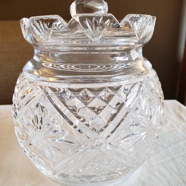 Glass Biscuit Jar - Etsy